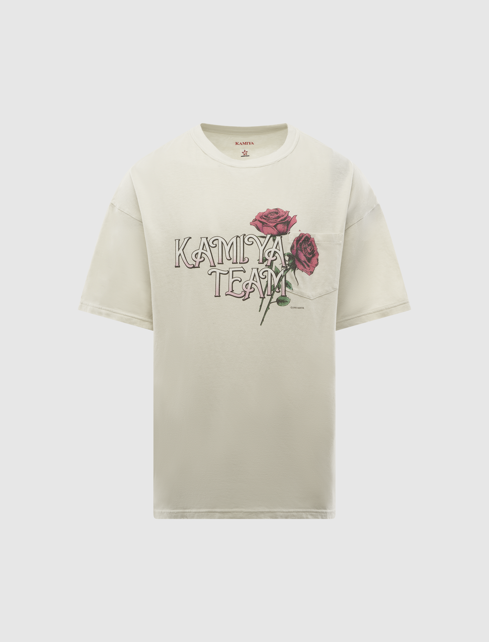 MAISON MIHARA YASUHIRO ROSE POCKET TEE