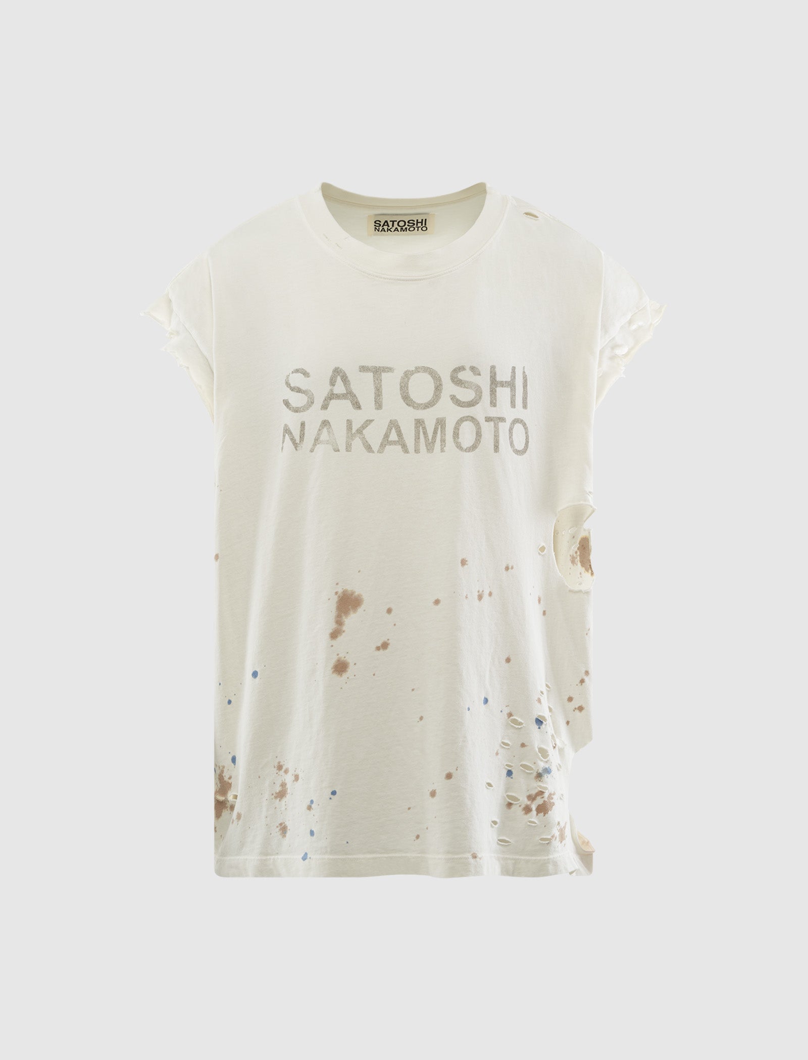 SATOSHI NAKAMOTO ROAD RASH TEE